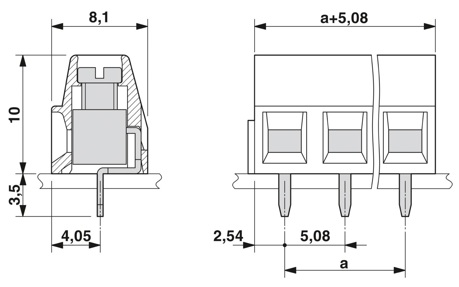 MKDSN 1,5/ 2-5,08 - PCB端子 - 1729128 | Phoenix Contact MKDSN 1,5/ 2-5,08 - PCB端子 - 1729128 | Phoenix Contact