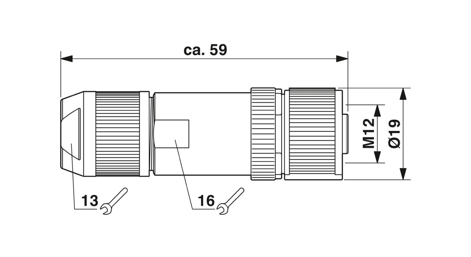 SACC-M12FSB-5PL SH - Connector - 1424664 | Phoenix Contact SACC-M12FSB-5PL SH - Connector - 1424664 | Phoenix Contact