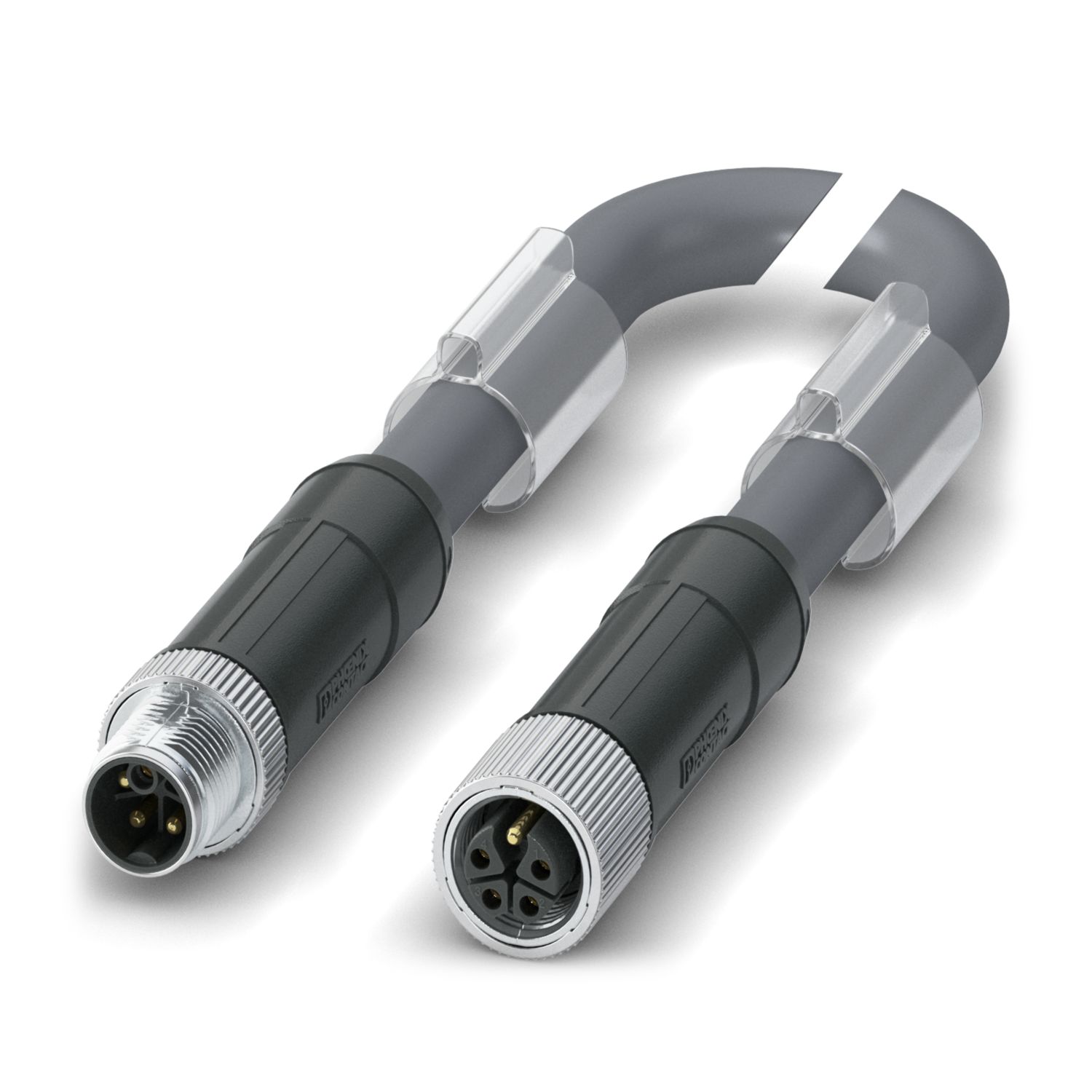 SAC-5P-M12MSK-FSK PE/.../... - Power cable - 1276601 | Phoenix Contact