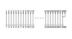 VIP-2/SC/D37SUB/M - Interface module - 2900676 | Phoenix Contact