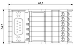 VIP-2/SC/D 9SUB/M/LED - Interface module - 2322142 | Phoenix Contact