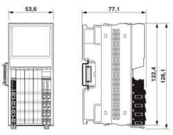 AXL F AO4 HART XC 1F - Analog module - 1087080 | Phoenix Contact