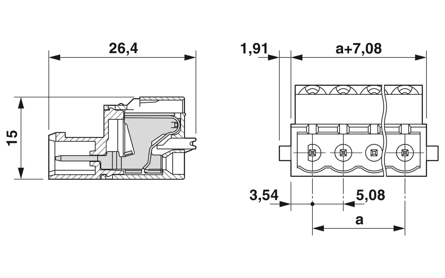 FKIC 2,5/ 2-ST-5,08-RN - PCB 插拔式连接器 - 1925867 | Phoenix Contact