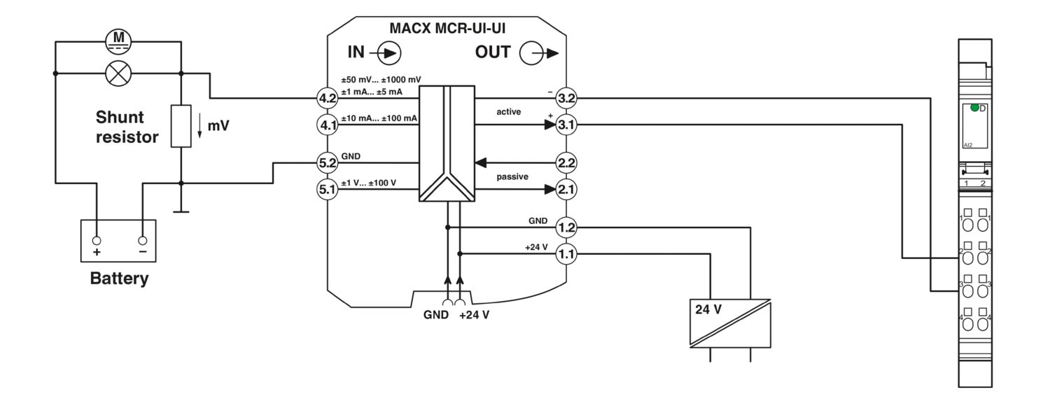 MACX MCR-UI-UI-NC - Signal conditioner - 2811446 | Phoenix Contact