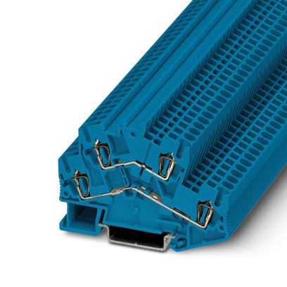 STTBS 2,5 BU - Double-level spring-cage terminal block - 3038493 ...