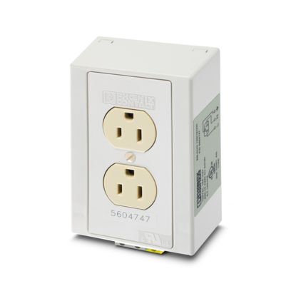 EM-DUO 120/15/V/H - Toma de corriente - 5604747 | Phoenix Contact