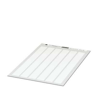 BMKL 26,8X6,8 WH - Label sheet, DIN A4 - 0807106 | Phoenix Contact