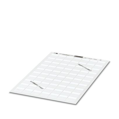 WML 5 (25X10)A4 - Cable marker label - 0830689 | Phoenix Contact