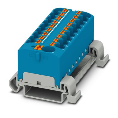 PTFIX 10/18X4-NS35A BU - Distribution block - 3273770 | Phoenix Contact