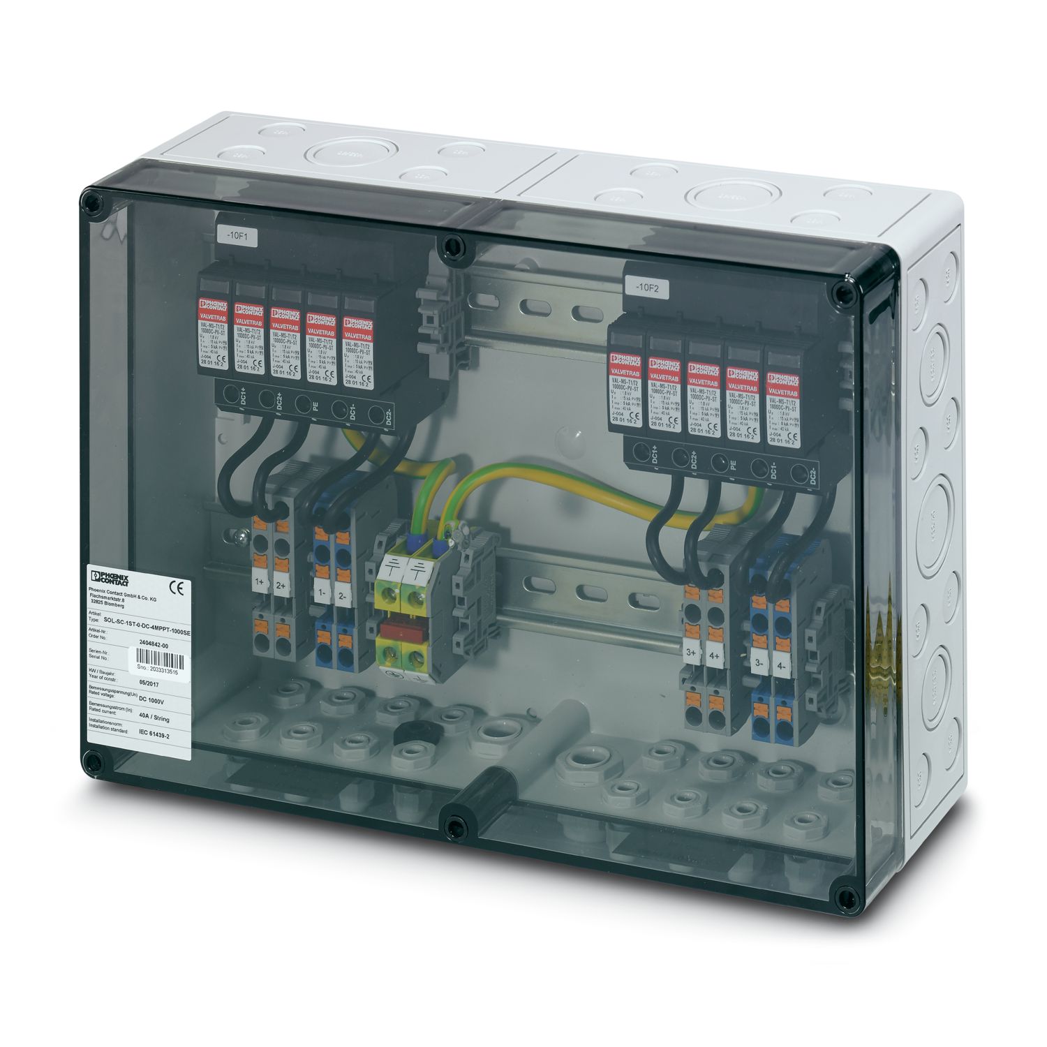 SOL-SC-1ST-0-DC-4MPPT-1000SE - String combiner box (SCB SOL-SC-1ST-0-DC-4MPPT-1000SE - String combiner box (SCB