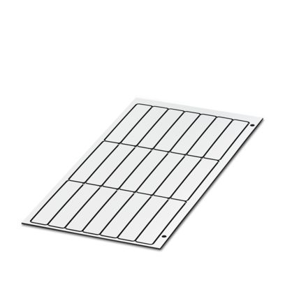 GPE 60X12 WH/R - Engraving material - 0807630 | Phoenix Contact