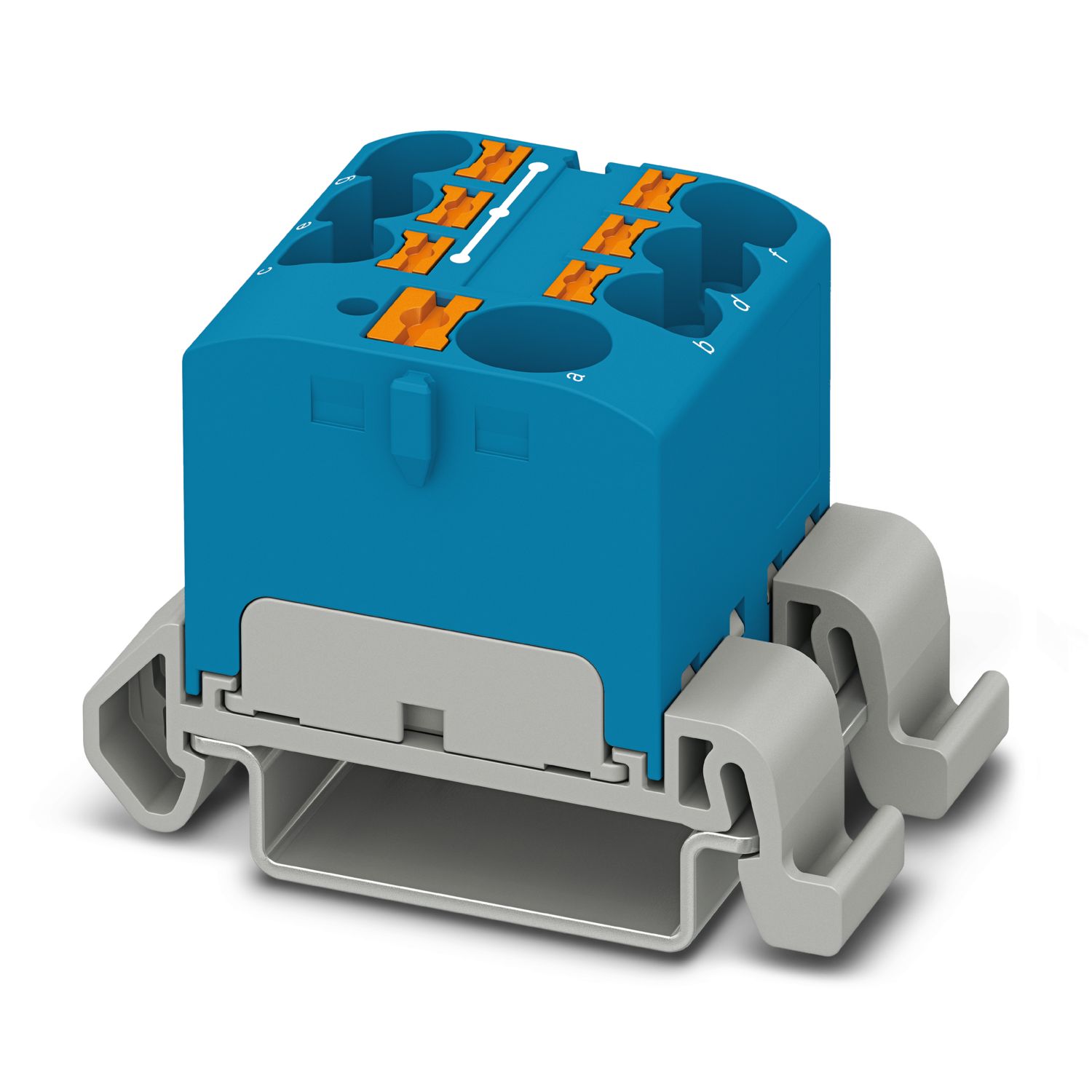 PTFIX 10/6X4-NS35A BU - Distribution block - 3273726 PTFIX 10/6X4-NS35A BU - Distribution block - 3273726