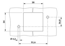 HC-B 06-ANDOCK-MOD-A - Docking frame - 1422075 | Phoenix Contact