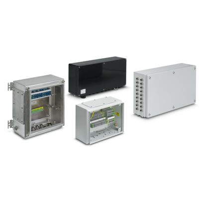 Junction boxes and empty enclosures | Phoenix Contact