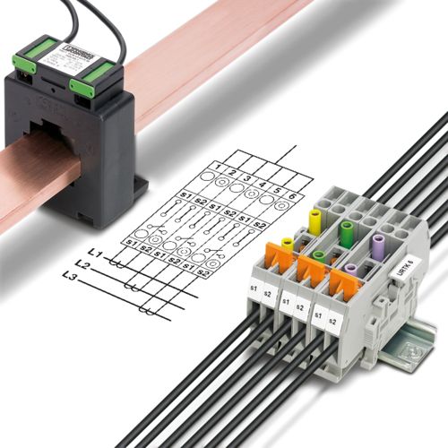 Transformer terminal blocks for convenient test circuits | Phoenix Contact