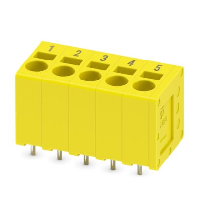 SPT 2,5/ 5-V-5,0 YE BD:1-5 - PCB terminal block - 1827249 | Phoenix Contact