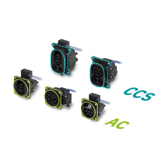 CCS charging inlets for electric vehicles | Phoenix Contact