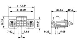 DFK-PC 5/ 5-STF-SH-7,62 - Feed-through plug - 1716755 | Phoenix Contact