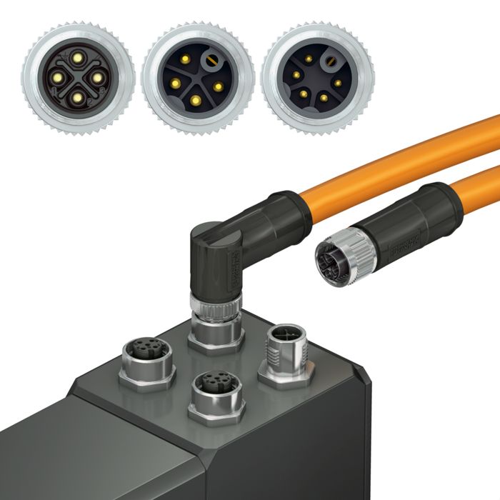Signal cables and power cables for reliable sensor/actuator cabling ...