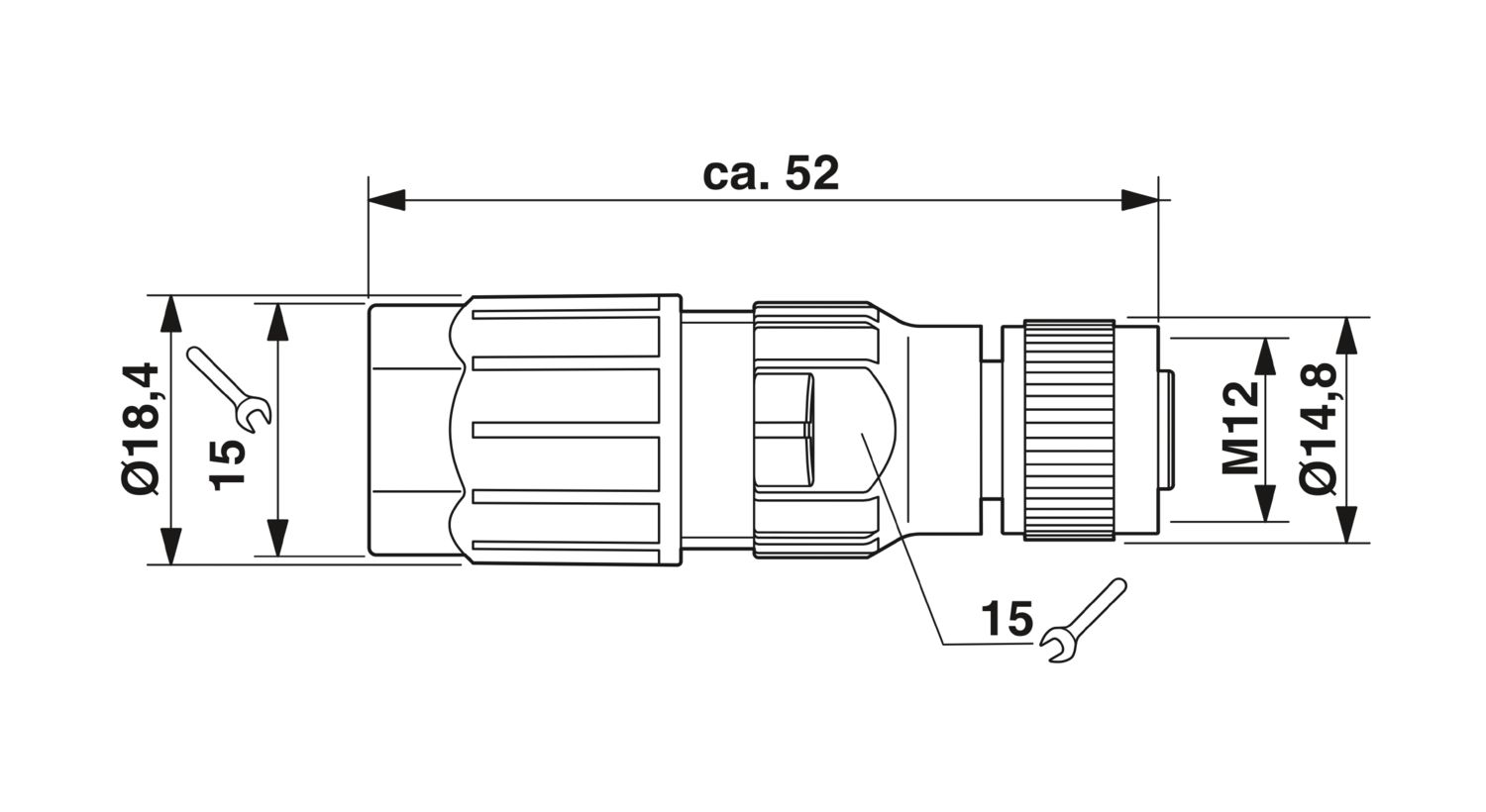 SACC-FS-4QO-0,75-M SCO - Connector - 1521601 | Phoenix Contact SACC-FS-4QO-0,75-M SCO - Connector - 1521601 | Phoenix Contact
