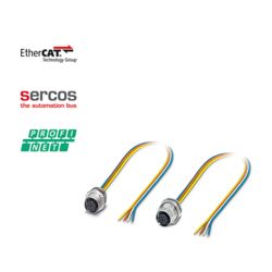 SACC-E-FSD-4CON-M16/0,5 SCO - Device connector front mounting - 1535202 ...