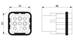 HC-D 7-I-CT-M - 插芯 - 1584334 | Phoenix Contact